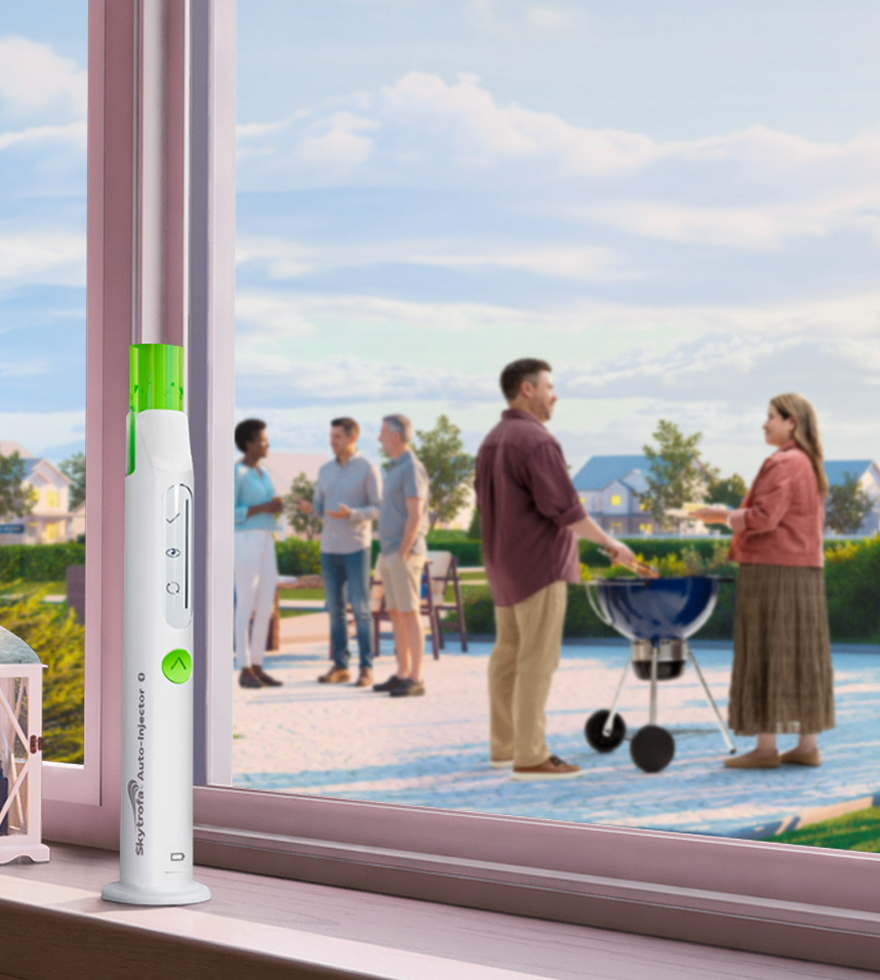 Common questions about aGHD, SKYTROFA® and auto-injector,storage ...